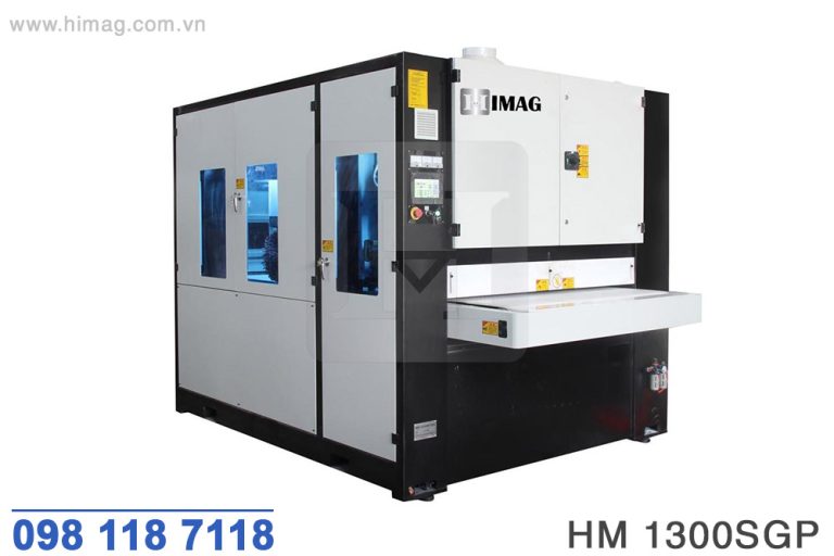 MÁY CHÀ NHÁM THÙNG KIM LOẠI 1300mm – HM 1300SGP - Himag