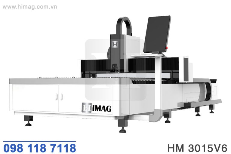 MÁY CẮT LASER CNC CẮT TẤM 4000x2000mm HAI BÀN 3000W - HM 4020HJ - Himag